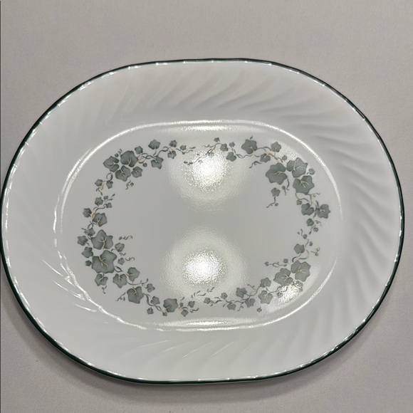 Corelle | Dining | Corelle Calloway Ivy Oval Serving Platter 2 | Poshmark